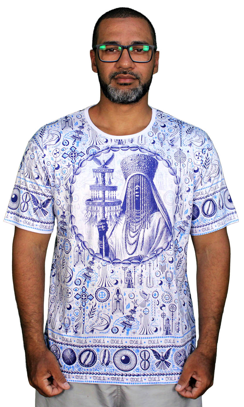 OXALÁ SÍMBOLOS T-SHIRT ORIXÁS